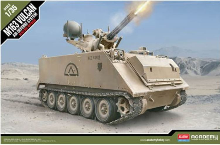 Academy 1/35 US Army M163 Vulcan Model Kit