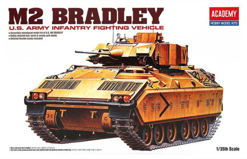 Academy 1/35 M2 Bradley IFV Model Kit
