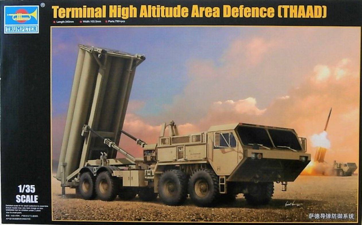 Trumpeter 1/35 Thaad Missile Deploy System Model Kit
