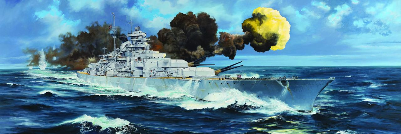 Trumpeter 1/200 Bismarck Model Kit