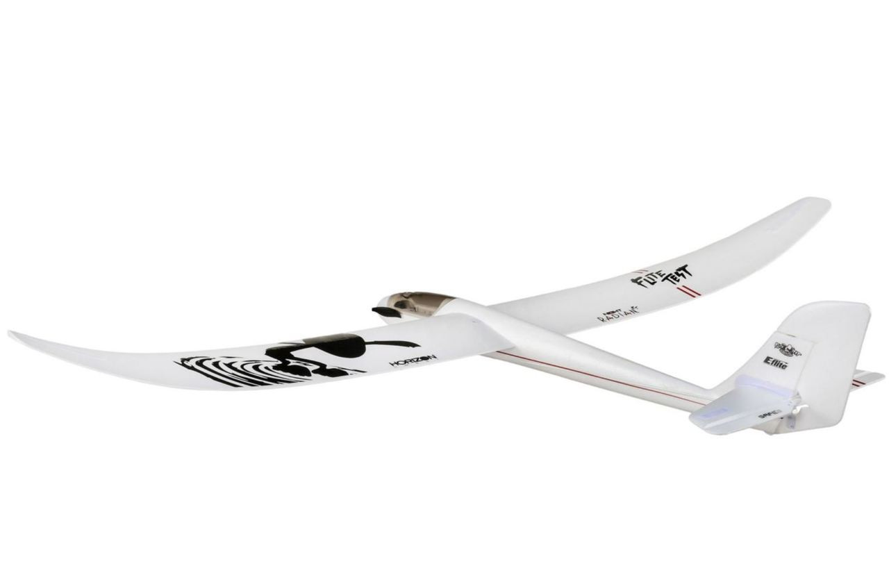 E-Flite EFL3650 Night Radian FT 2.0m BNF RC Glider AS3X SAFE Select