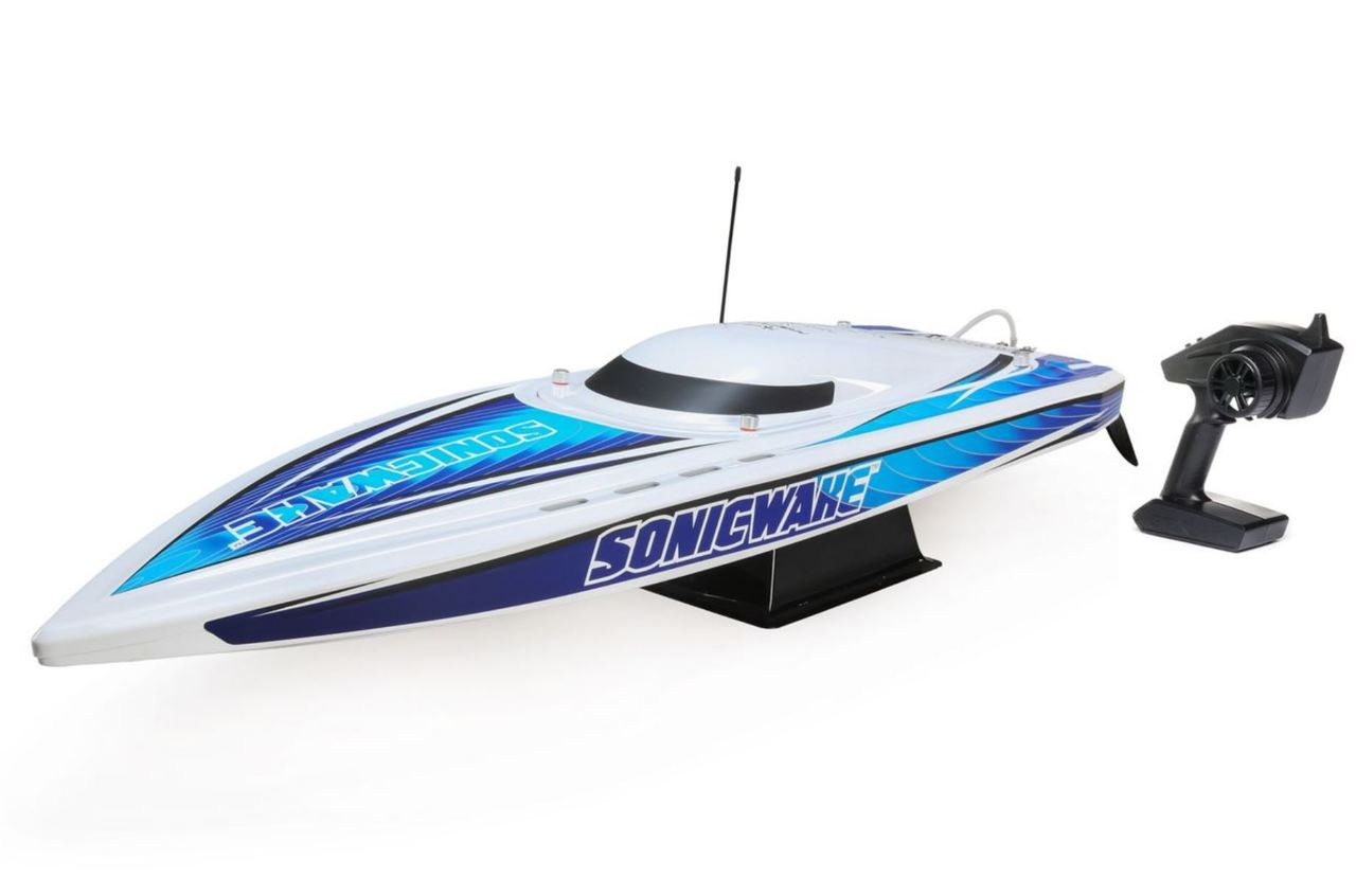 Pro Boat PRB08032T1 Sonicwake 36" Self-Righting Brushless Deep-V RTR RC ...