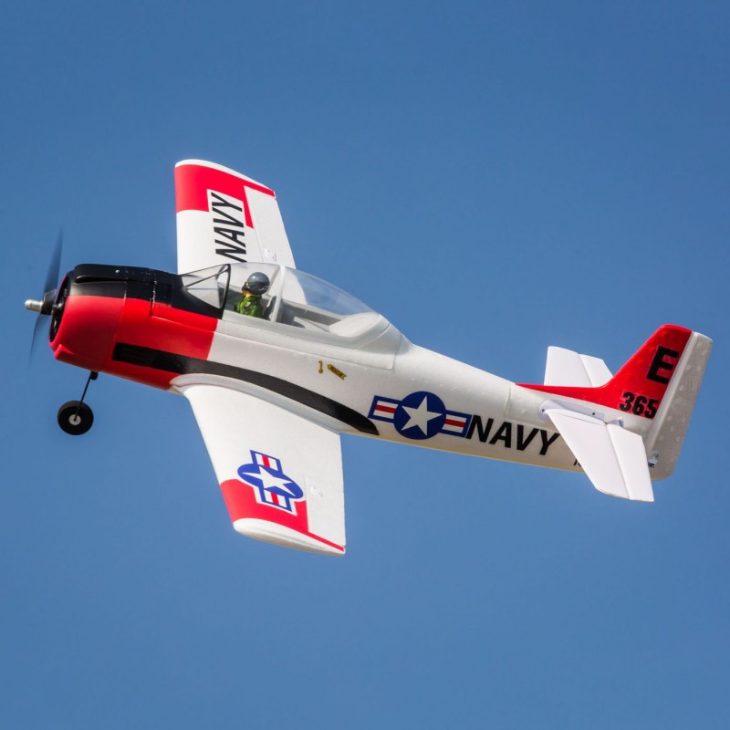 Parkzone PKZ8250 T-28 Trojan 1.1m BNF Basic RC Plane with AS3X and Safe ...