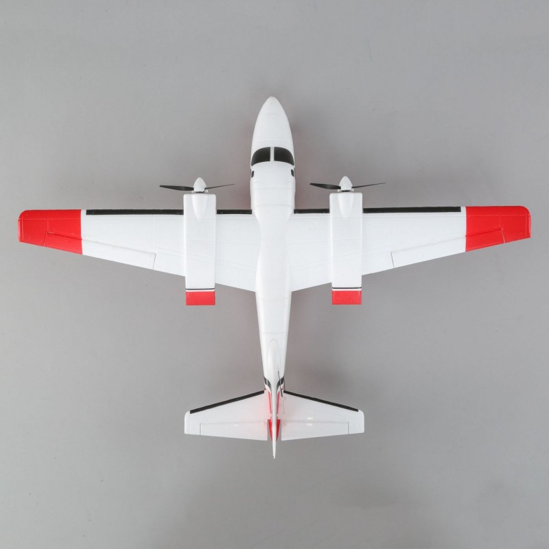 E-Flite EFLU5850 UMX Aero Commander BNF Basic RC Plane with AS3X