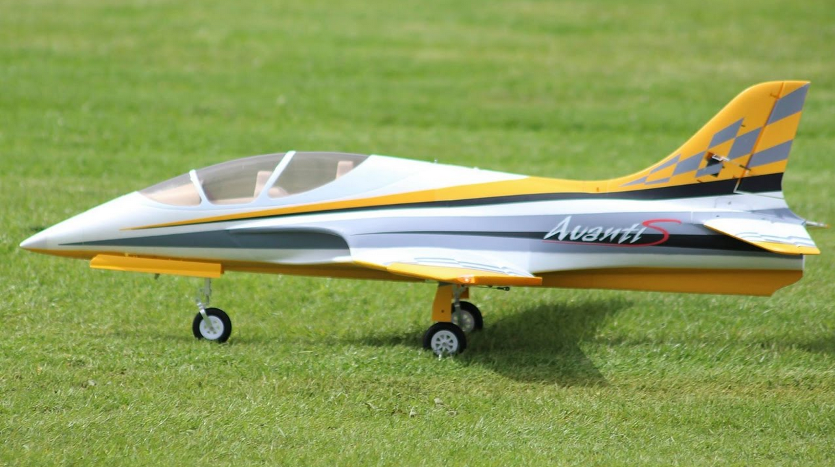 Freewing - Avanti S Red 80mm EDF Sport Jet PNP (FWAVANT6SR)