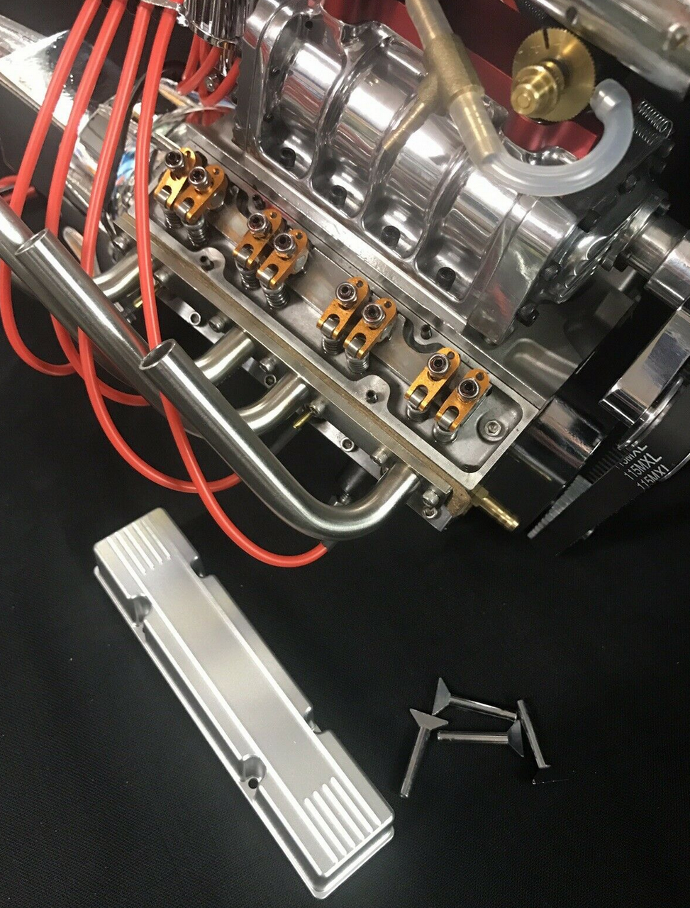 1/4 Scale Supercharged V8 - RTR Nitro Engine