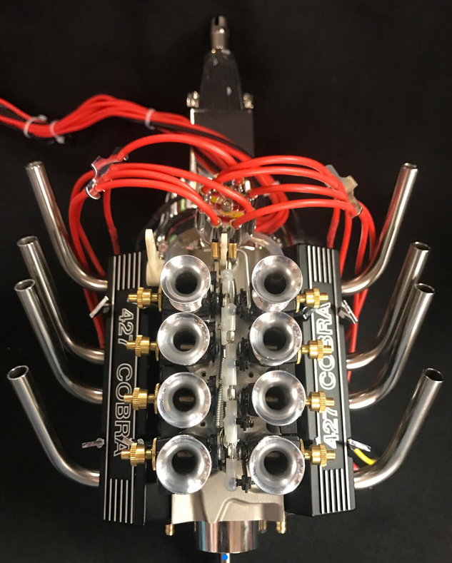 1/4 Scale V8 - 8 Carb with Velocity Stacks - RTR