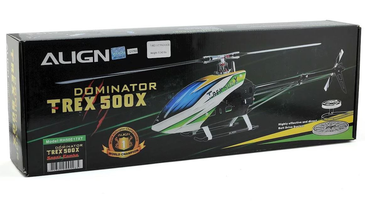 Align T-REX 500X Super Combo RC Helicopter Kit
