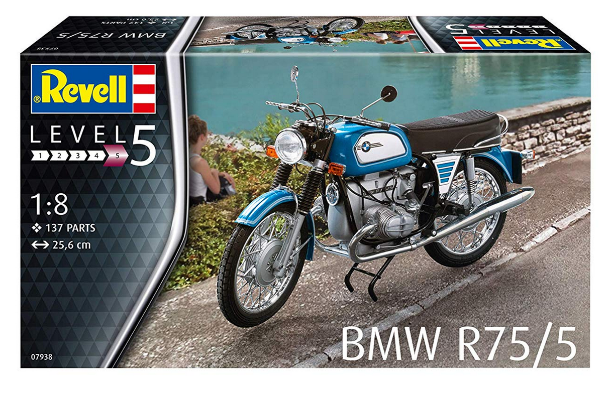Revell BMW R75/5 1/8 scale Motorcycle Kit