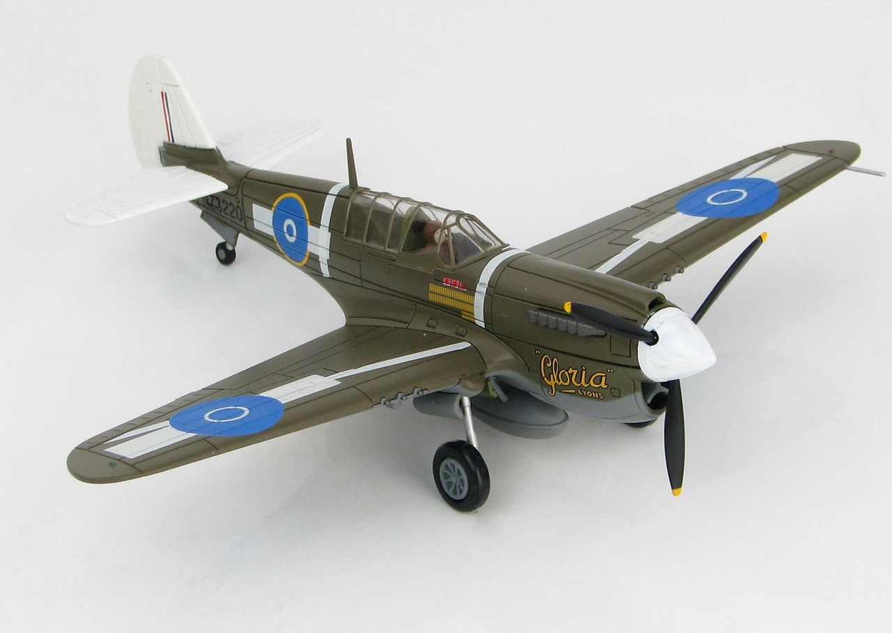 HobbyMaster 1/72 P-40N Kittyhawk “Gloria Lyons” NZ3220, RNZAF, late 1944