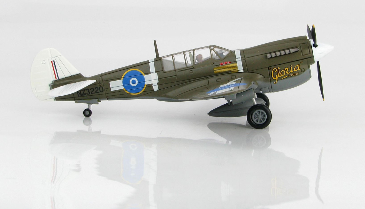 HobbyMaster 1/72 P-40N Kittyhawk “Gloria Lyons” NZ3220, RNZAF, late 1944