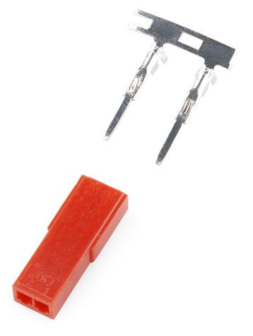 JST Male 2 Pin Connector Set 2Pcs