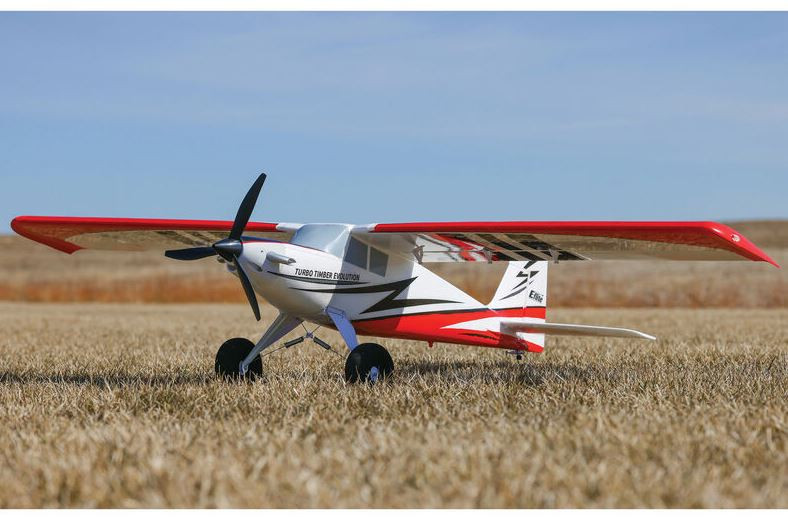 E-flite EFL105275 Turbo Timber Evolution 1.5m PNP, includes Floats