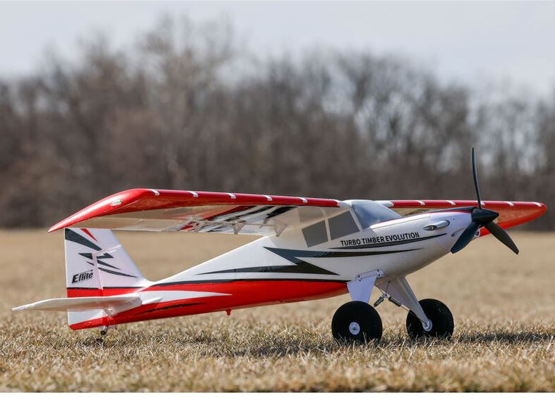 E-flite EFL105275 Turbo Timber Evolution 1.5m PNP, includes Floats