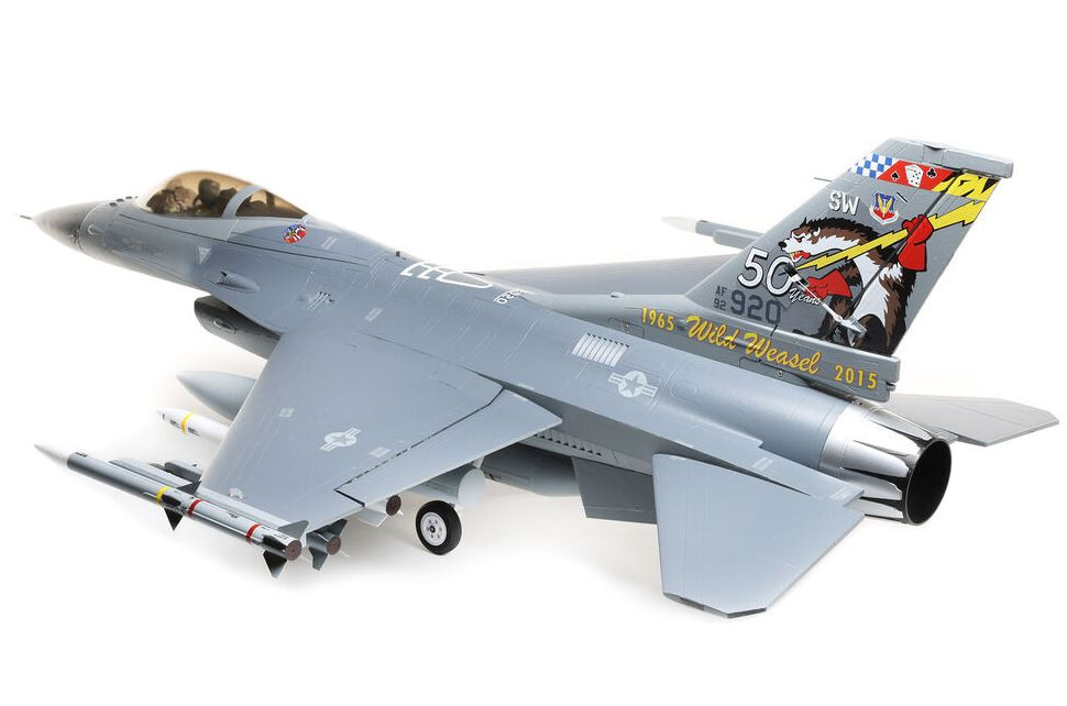 E-flite EFL87850 F-16 Falcon 80mm EDF Jet Smart BNF Basic /SAFE Select