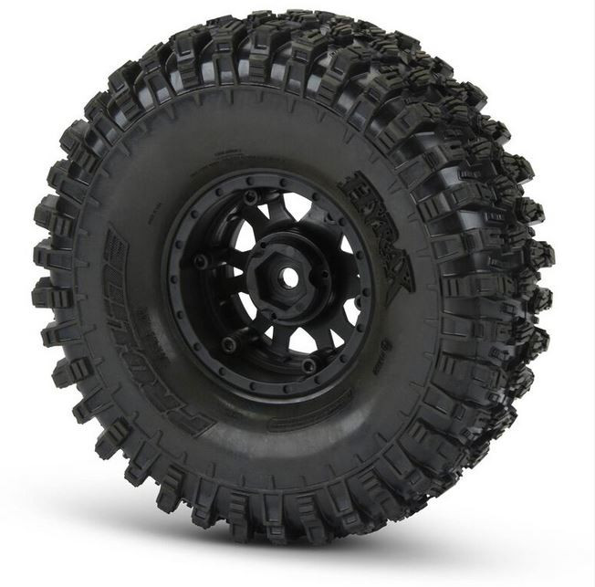 Pro-Line Racing PRO1012813 1/10 Hyrax 1.9 G8 Crawler Tyres Mounted on ...