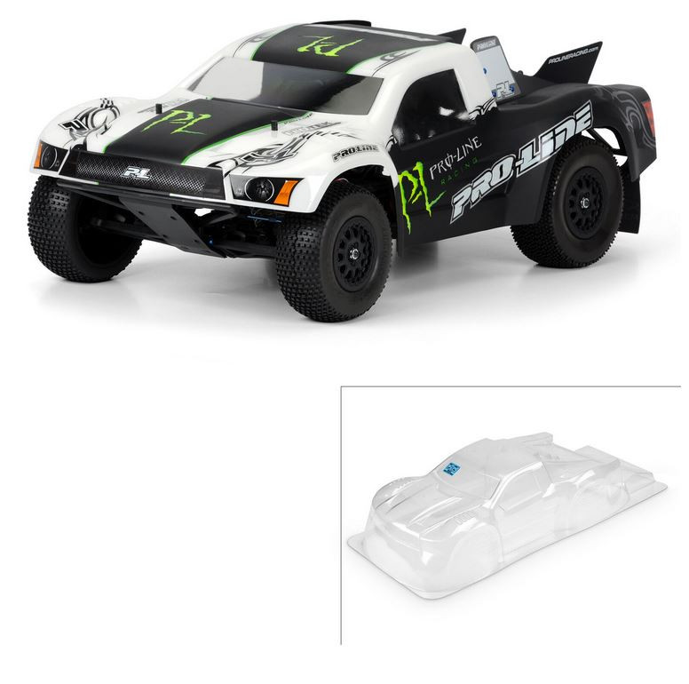 Pro-Line PRO335500 Racing 1/10 Flo-Tek Clear Body for Short Course