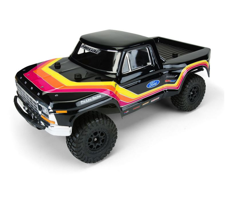 Pro-Line Racing PRO351900 1979 Ford F-150 Race Truck Clear Body for SCT