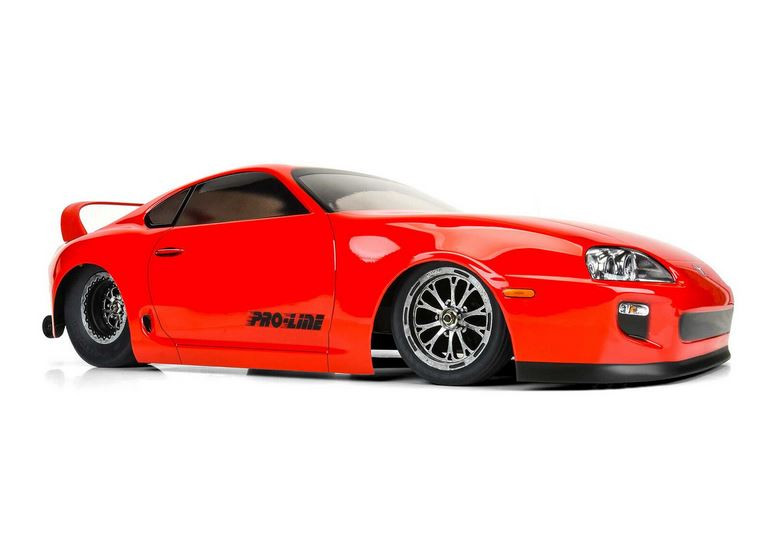 Pro-Line Racing PRO356100 1/10 1995 Toyota Supra Drag Car Clear Body