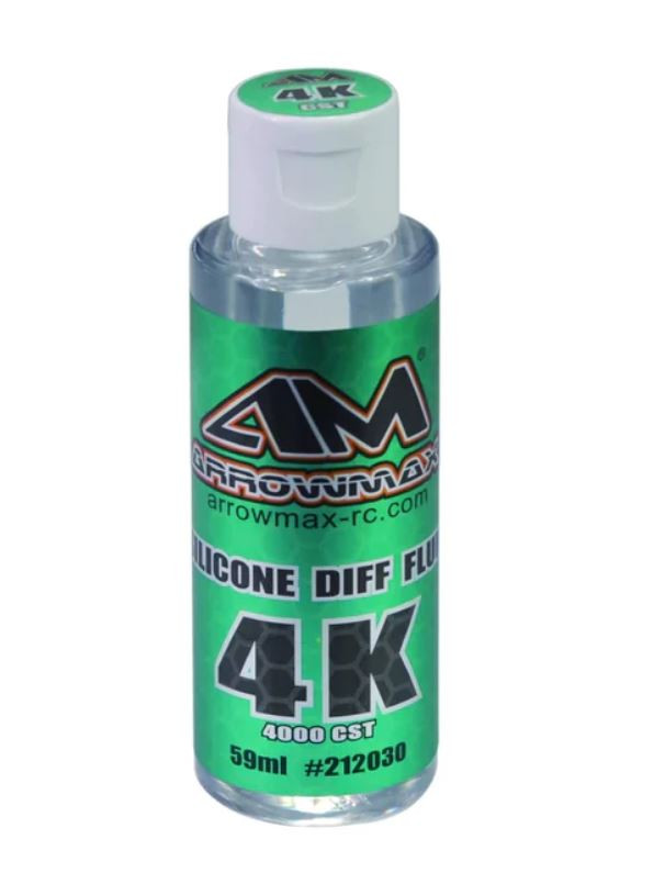 Arrowmax 212030 Silicone Diff Fluid 59ml 4.000cst V2 (4K)