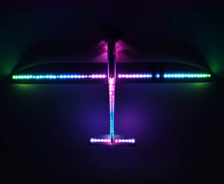 E-flite Night Radian 2.0m BNF Basic w/SAFE