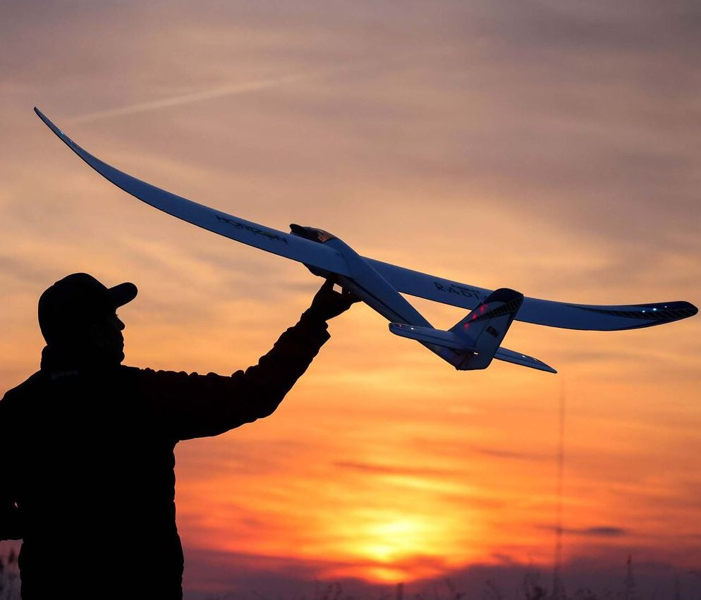 E-flite Night Radian 2.0m BNF Basic w/SAFE