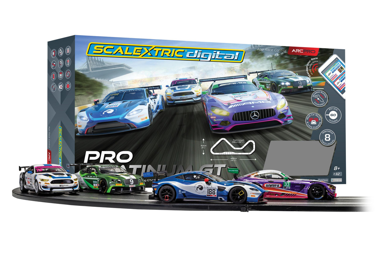 Scalextric C1413 ARC PRO Platinum GT Set