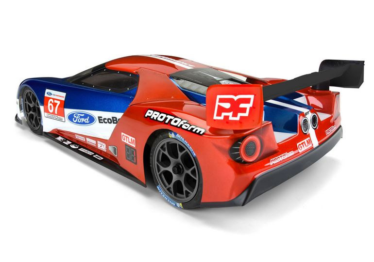 PROTOform PRM155025 1/10 Ford GT Light Weight Clear Body 190mm suit ...
