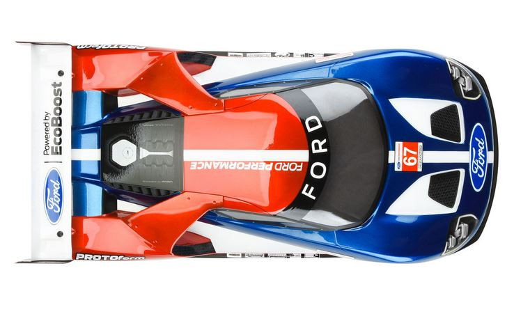 PROTOform PRM155025 1/10 Ford GT Light Weight Clear Body 190mm suit ...