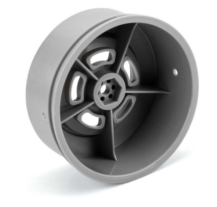 Pro-Line PRO279305 Racing Retro Drag Spec 2.2" Wheels Stone Gray