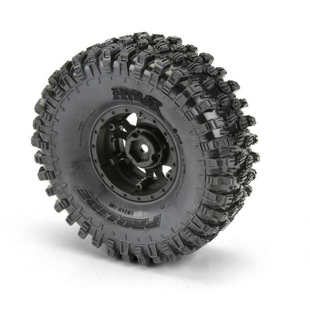 Pro-Line Racing PRO1012810 1/10 Hyrax G8 F/R 1.9" Crawler Tyres Mounted ...