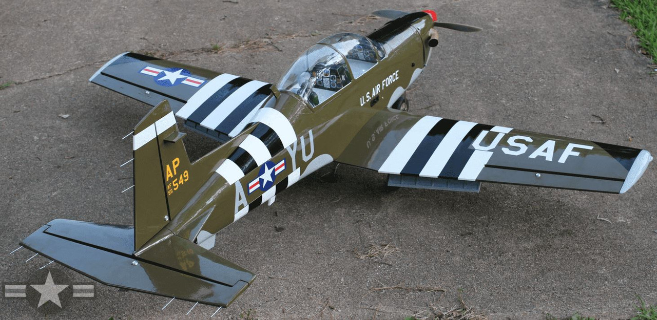 Seagull Models NEW 2021 Texan T-6A II 1.6m B26 Marauder Scheme - RC Hobbies