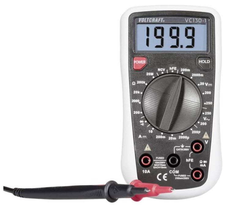 Voltcraft VC-130 Handheld Digital Multimeter