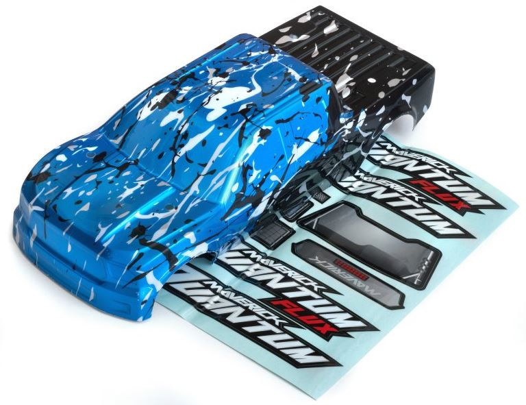 Maverick 150171 Quantum MT Painted Body Shell Blue/Silver
