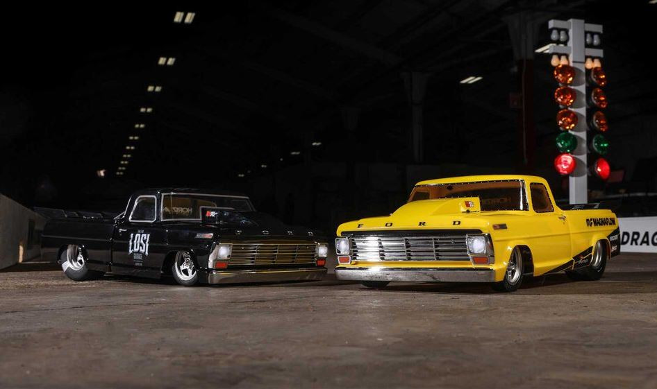 Losi LOS03045T2 1/10 '68 Ford F100 22S 2WD No Prep Drag Racing ...