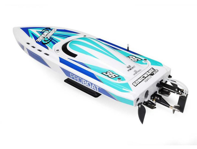 Pro Boat PRB08032V2T2 Sonicwake 36" V2 Self-Righting Brushless Deep-V ...