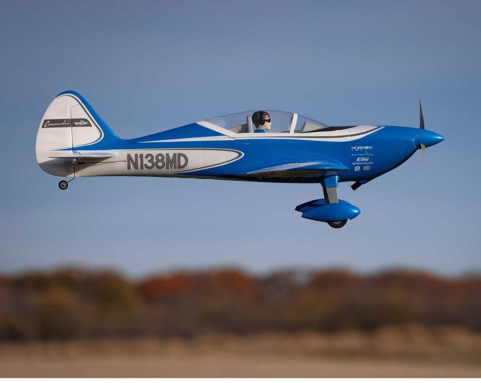 E-Flite EFL14850 Commander mPd 1.4m BNF Basic /AS3X and SAFE Select