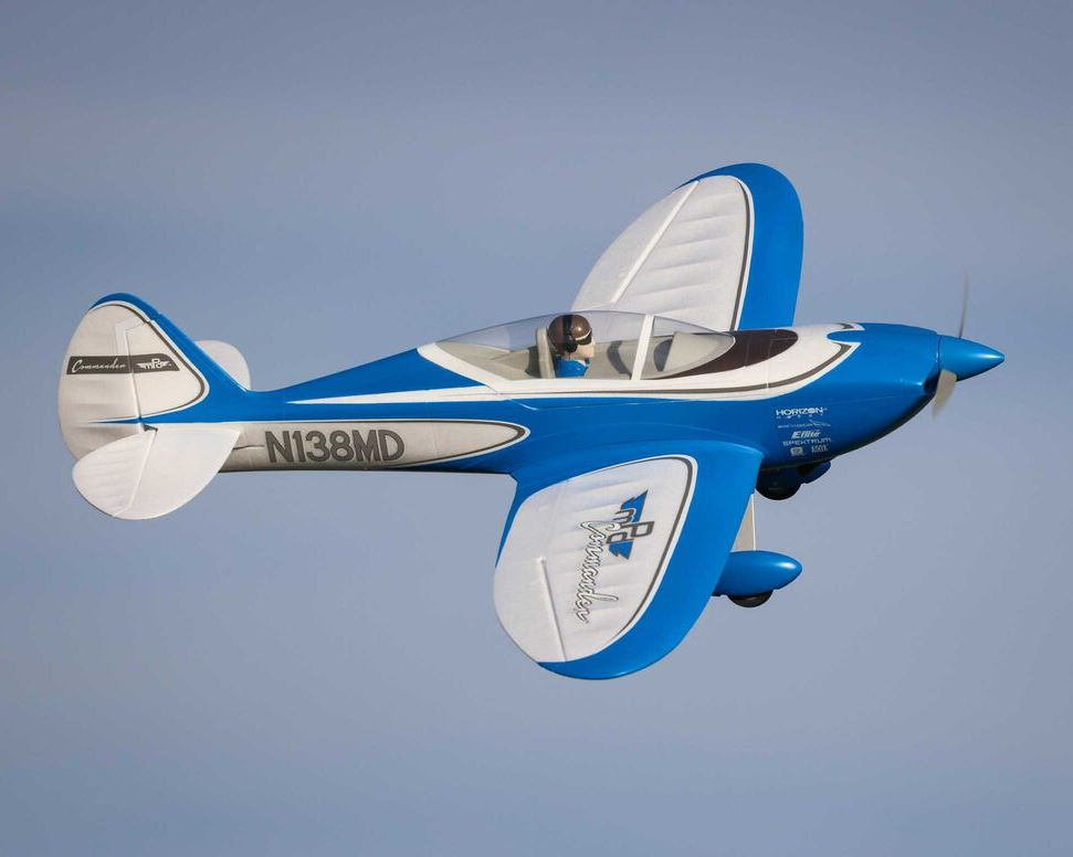 E-Flite EFL14850 Commander mPd 1.4m BNF Basic /AS3X and SAFE Select