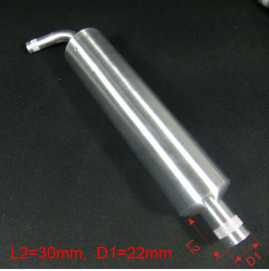 Canister Muffler for 23-30cc Gas Engines - New Design