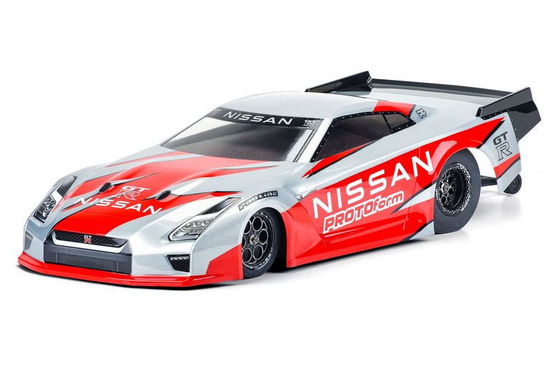 Protoform PRM158500 1/10 Nissan GT-R R35 Clear Body suit Losi 22S Drag Car