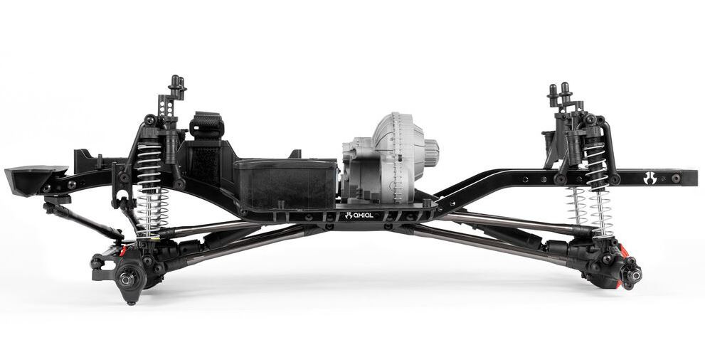 Axial AXI90104V2 1/10 SCX10 II 4WD Raw Builders Kit V2