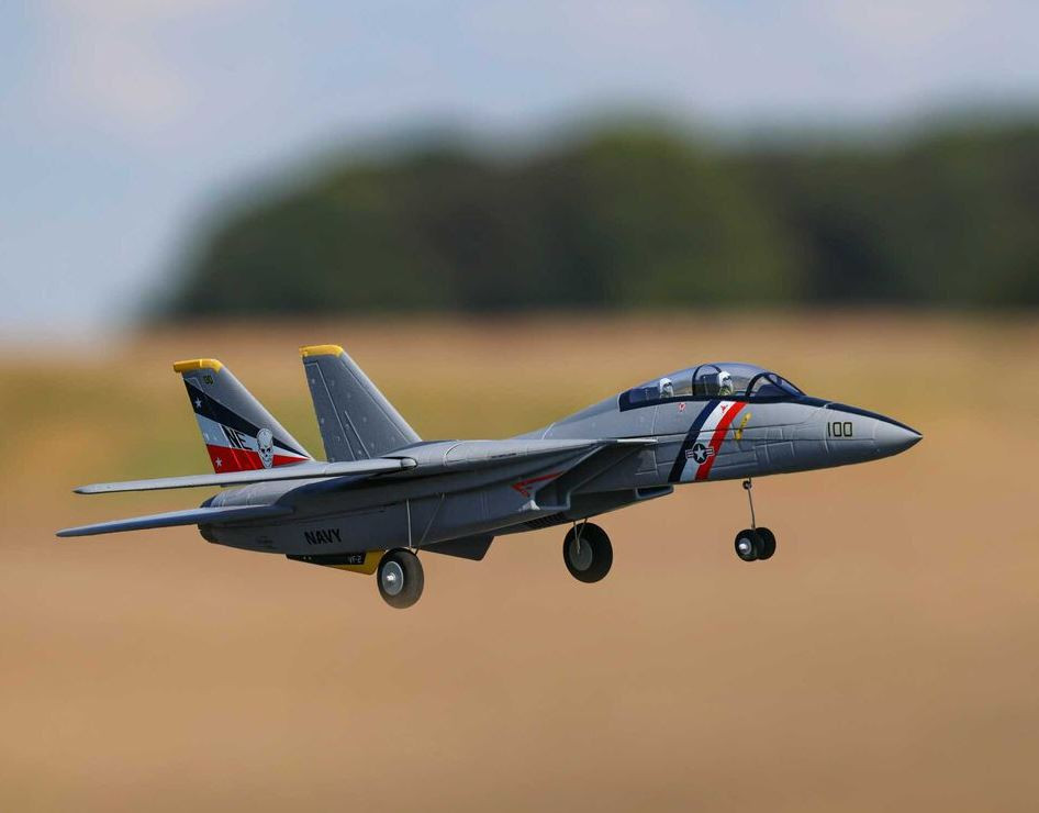 E-flite EFL01450 F-14 Tomcat Twin 40mm EDF BNF Basic