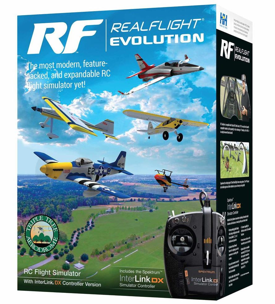 RealFlight RFL2000 Evolution RC Flight Simulator with InterLink DX ...