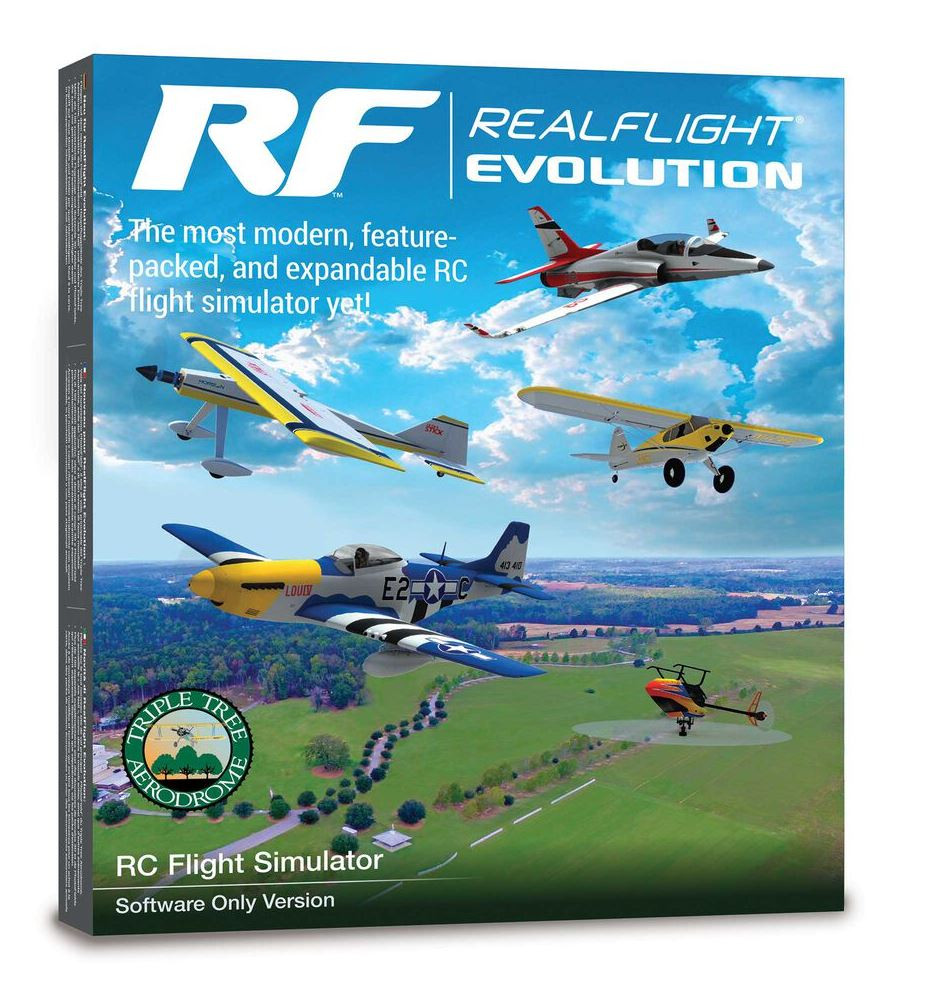 RealFlight RFL2001 Evolution RC Flight Simulator Software Only