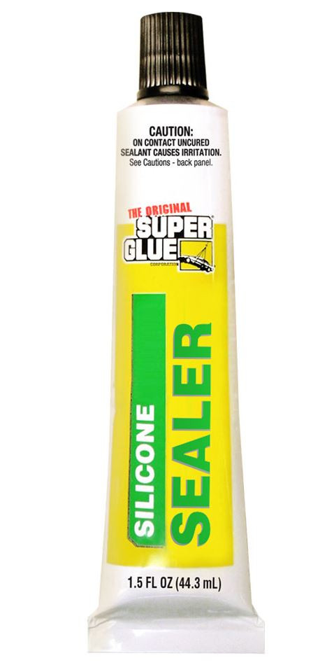 Super Glue T-HC Clear Silicone Sealant 28.3g