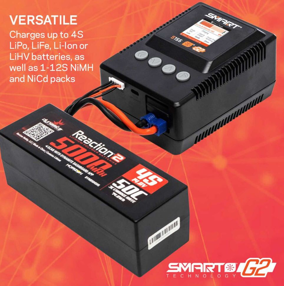 Spektrum SPMXC2050 S155 G2 55W AC Smart Charger