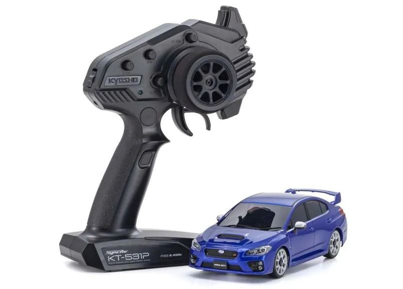 Kyosho 32630BL MR-020 MINI-Z AWD Subaru Impresza WRX STi WR Blue