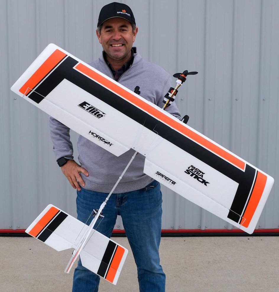 E-flite EFL0350 Slow Ultra Stick 1.2m BNF Basic with AS3X and SAFE Select
