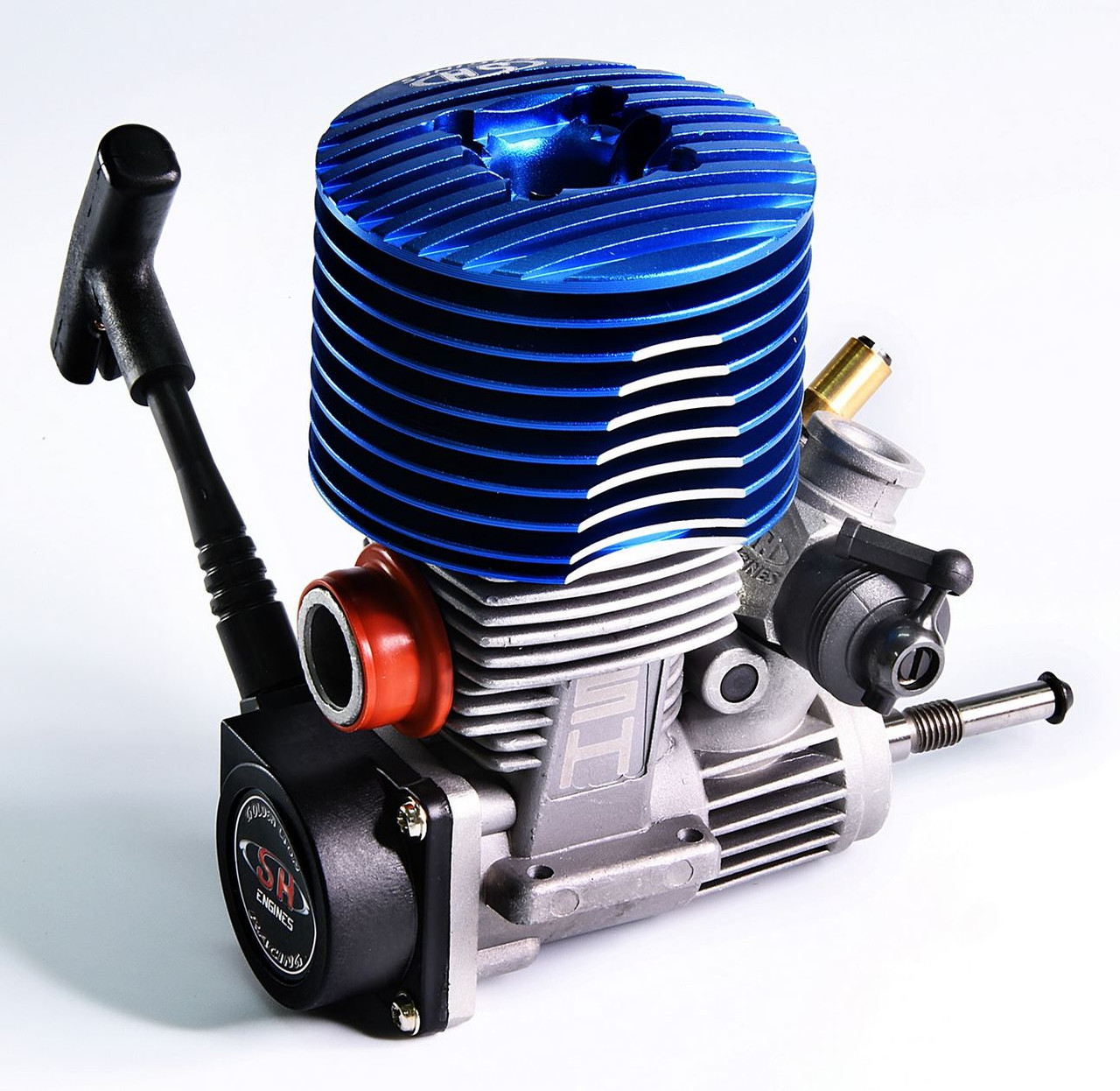 SH Engines PT2502A1-P5 Pro .25 5-Port Rear Exhaust Engine w/Pull Start