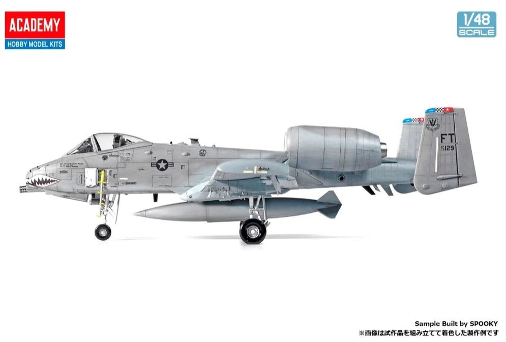 Academy 12348 1/48 US Air Force A-10C Thunderbolt II 75th Combat Squadron